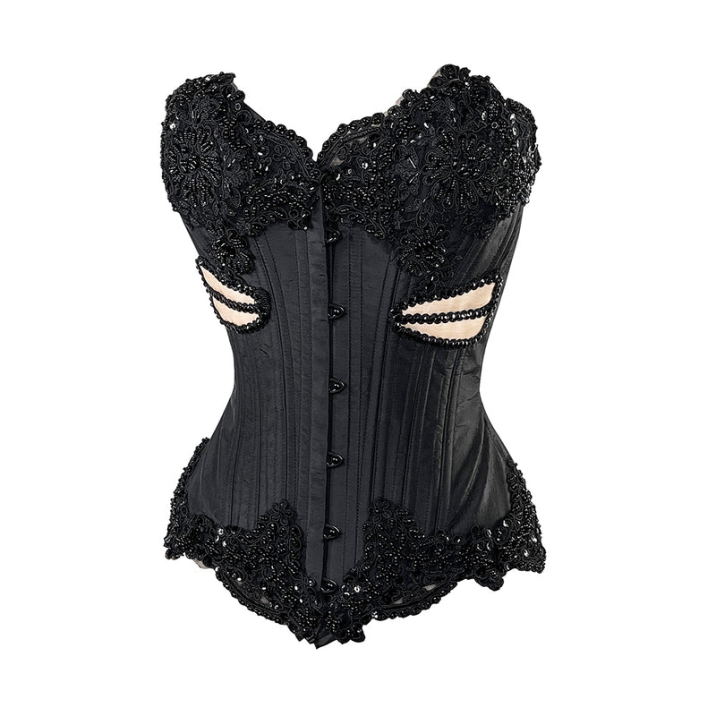 RIB CAGE CUTOUT CORSET – Videnoir